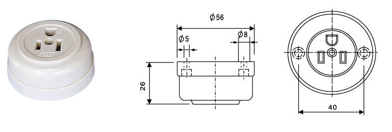 Marine Cabin Socket | 792902 | Zhejiang Bozhou Marine